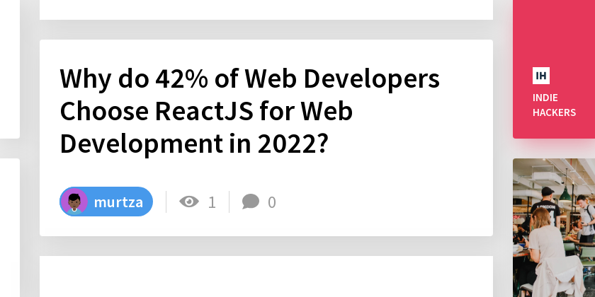 Why do 42% of Web Developers Choose ReactJS for Web Development in 2022 ... Why do 42% of Web Developers Choose ReactJS for Web Development in 2022 ...