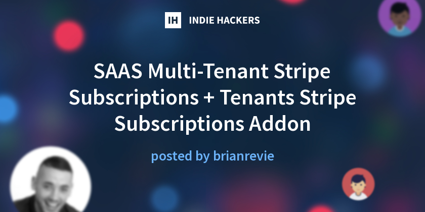 SAAS Multi-Tenant Stripe Subscriptions + Tenants Stripe Subscriptions ... SAAS Multi-Tenant Stripe Subscriptions + Tenants Stripe Subscriptions ...