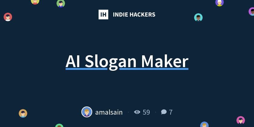 AI Slogan Maker - Indie Hackers
