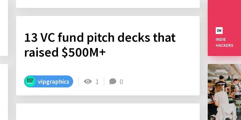 13 VC fund pitch decks that raised $500M+ - Indie Hackers