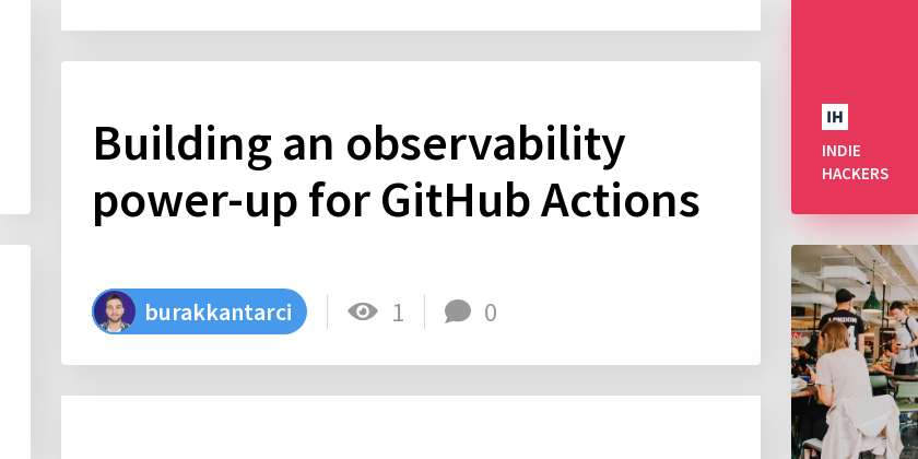Building An Observability Power Up For Github Actions 