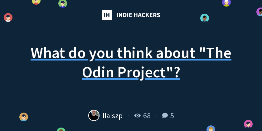 What do you think about "The Odin Project"? - Indie Hackers