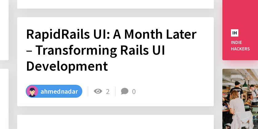 Rapidrails Ui A Month Later Transforming Rails Ui Development 5523