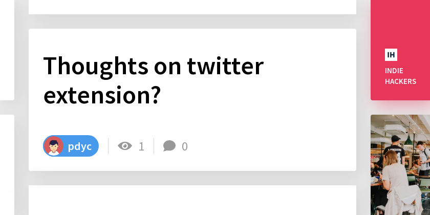 Thoughts on twitter extension?