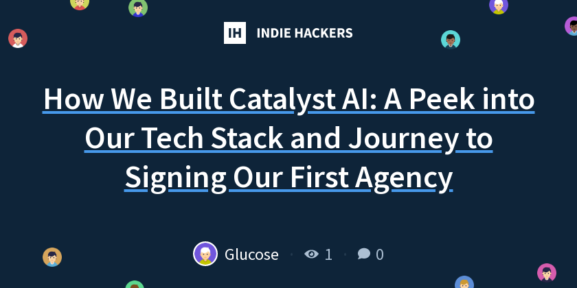 How We Built Catalyst AI: A Peek into Our Tech Stack and Journey to ...