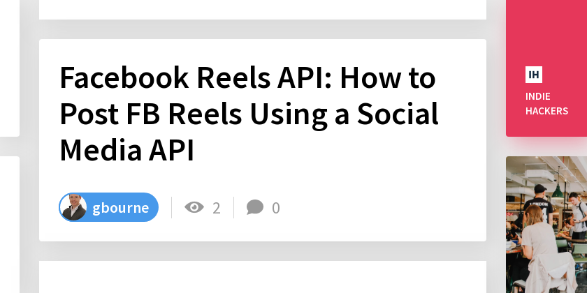 Facebook Reels API: How to Post FB Reels Using a Social Media API ...