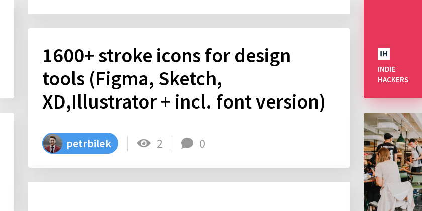 1600+ stroke icons for design tools (Figma, Sketch, XD,Illustrator ...