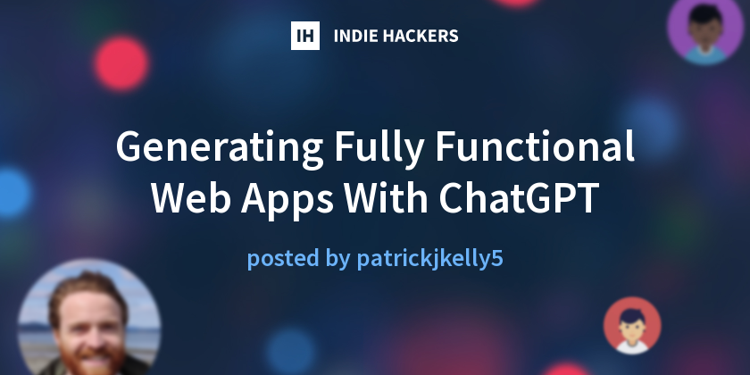 Generating Fully Functional Web Apps With Chatgpt 5651
