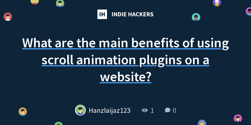 What are the main benefits of using scroll animation plugins on a website?