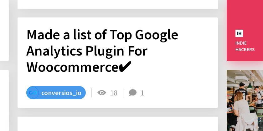 Made a list of Top Google Analytics Plugin For Woocommerce ️ - Indie ...