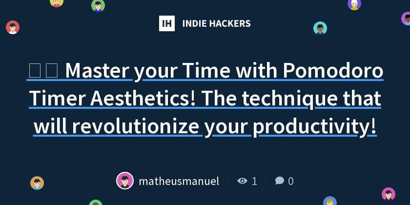 🍅🔔 Master your Time with Pomodoro Timer Aesthetics! The technique that ...
