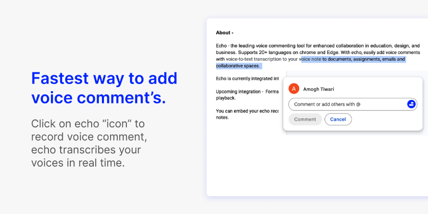 Looking for early adopters for Echo. - Indie Hackers