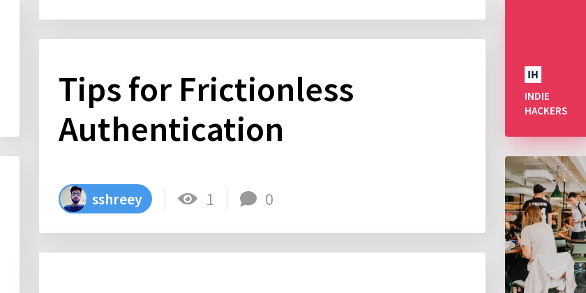 Tips For Frictionless Authentication