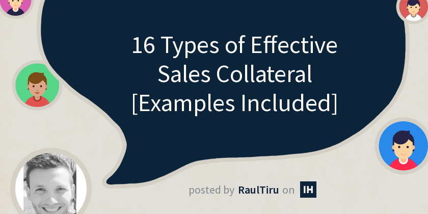 16 Types of Effective Sales Collateral [Examples Included]