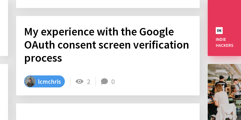My experience with the Google OAuth consent screen verification process ...
