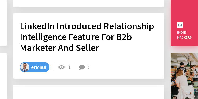 LinkedIn Introduced Relationship Intelligence Feature For B2b Marketer ...