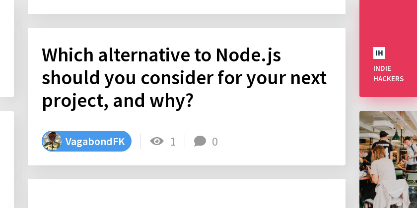 Which alternative to Node.js should you consider for your next project ...
