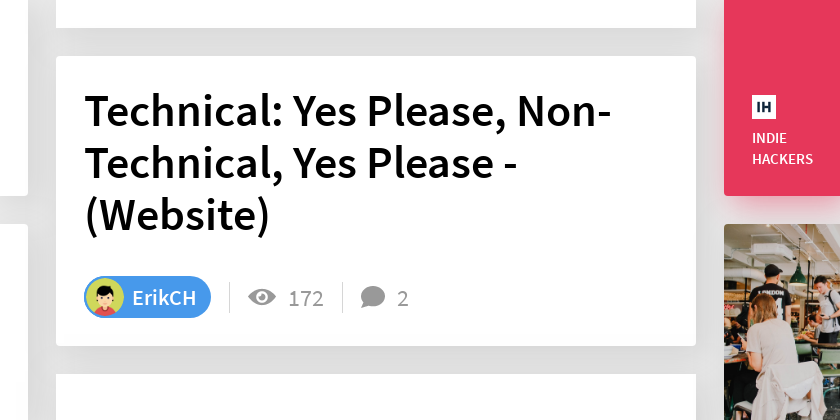 Technical: Yes Please, Non-Technical, Yes Please - (Website) - Indie ...