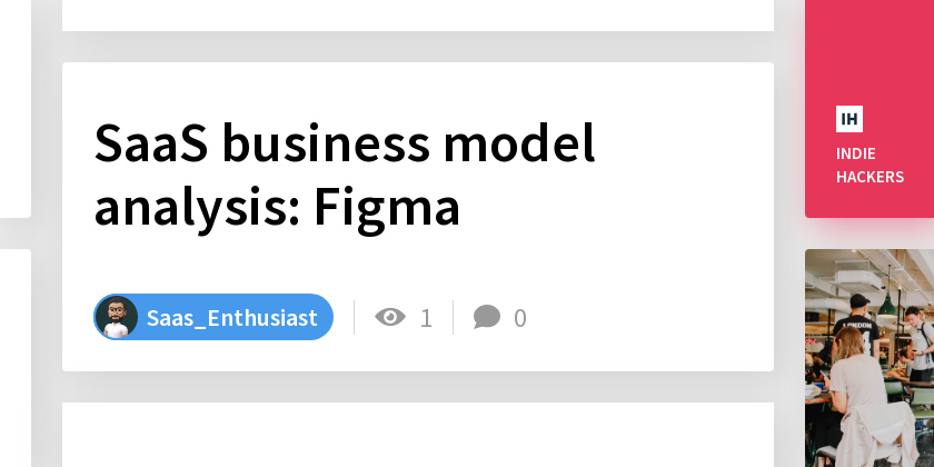 SaaS business model analysis: Figma - Indie Hackers