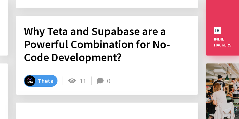 Why Teta and Supabase are a Powerful Combination for No-Code ... Why Teta and Supabase are a Powerful Combination for No-Code ...