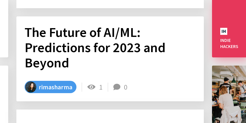 The Future of AI/ML: Predictions for 2023 and Beyond