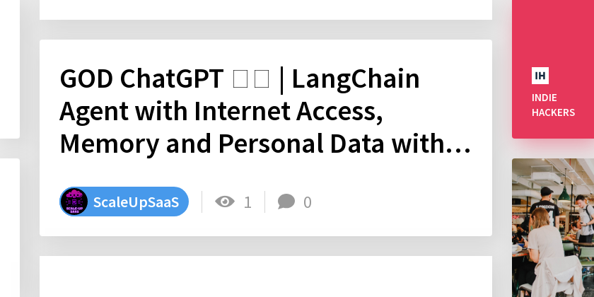 GOD ChatGPT 😱🚀 | LangChain Agent with Internet Access, Memory and Personal Data with Python ...