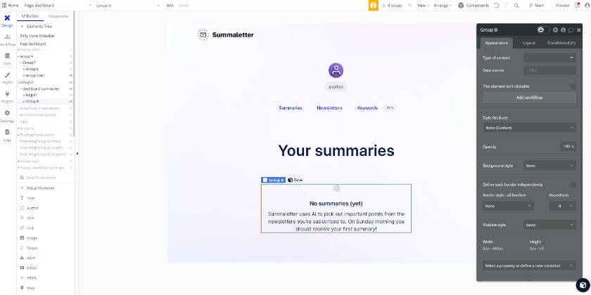 I built an AI startup in one weekend with no-code - Indie Hackers