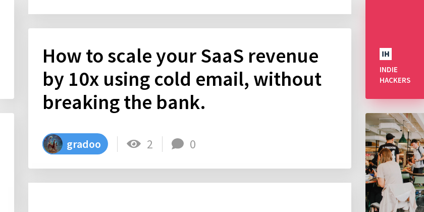 How to scale your SaaS revenue by 10x using cold email, without ...