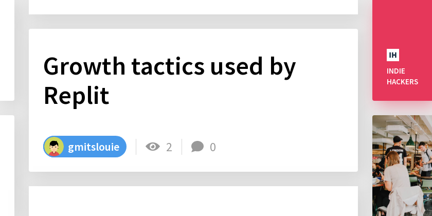 Growth tactics used by Replit - Indie Hackers