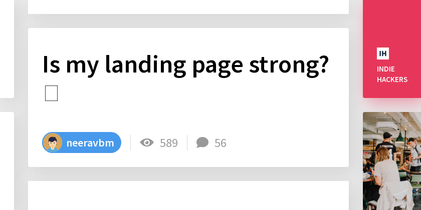 Is my landing page strong? 🔥 - Indie Hackers