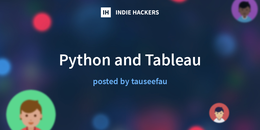 Python and Tableau