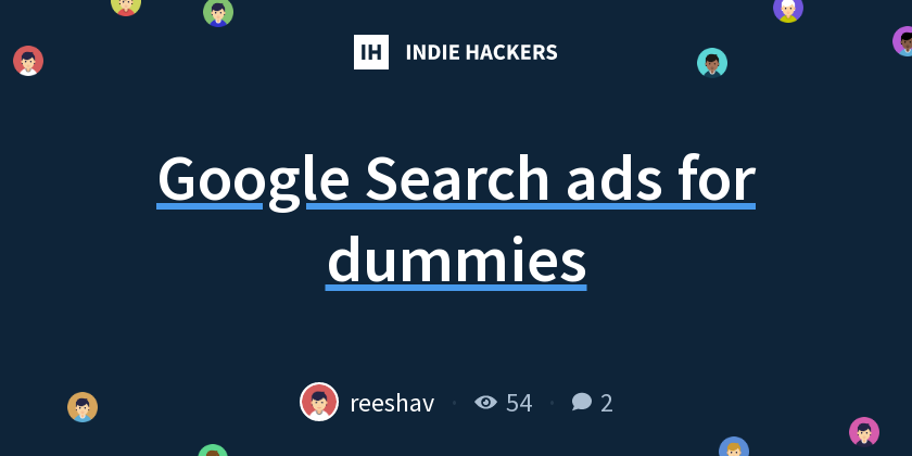 Google Search ads for dummies