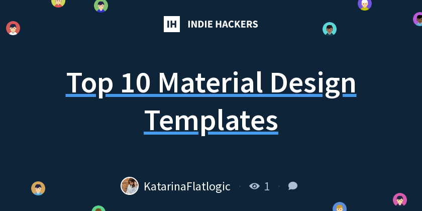Top 10 Material Design Templates