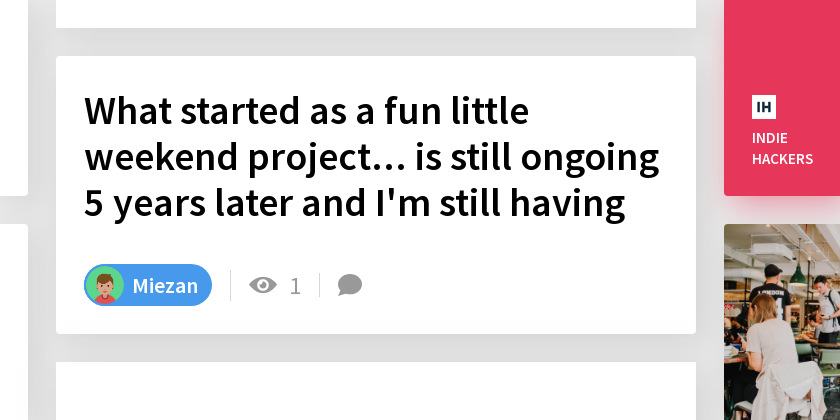 What started as a fun little weekend project... is still ongoing 5 ...