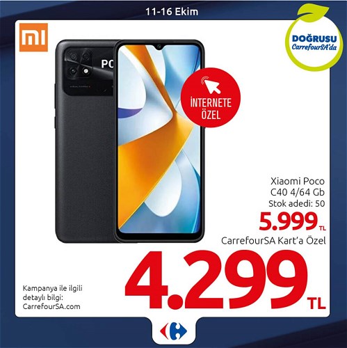 Xiaomi Poco C40 4/64 Gb | İndirimde Market