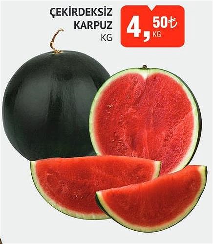 Çekirdeksiz Karpuz Kg | İndirimde Market