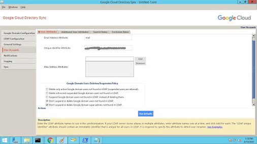 Microsoft Active Directory and G Suite Sync Using GCDS on GCP Platform