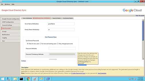 Microsoft Active Directory and G Suite Sync Using GCDS on GCP Platform