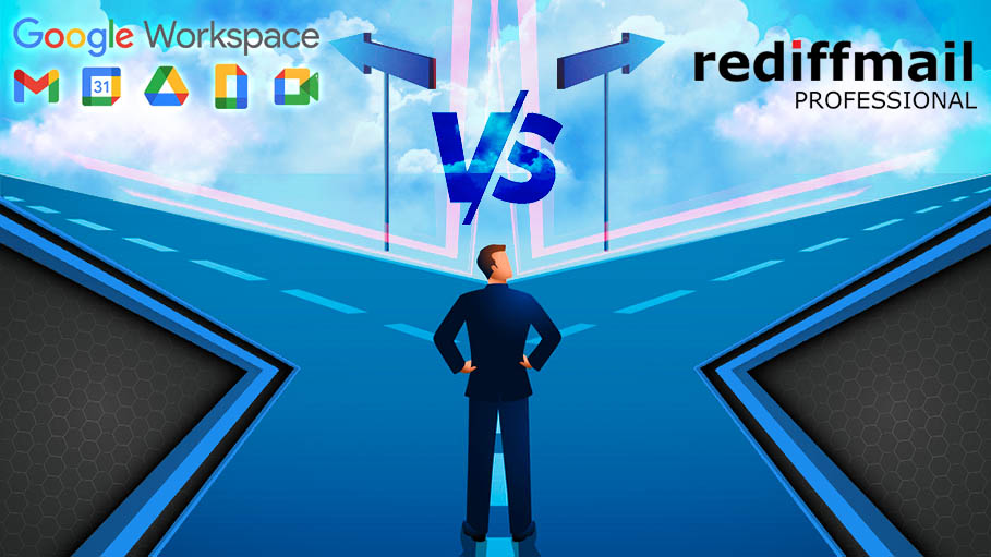 Google Workspace Vs Rediffmail PRO