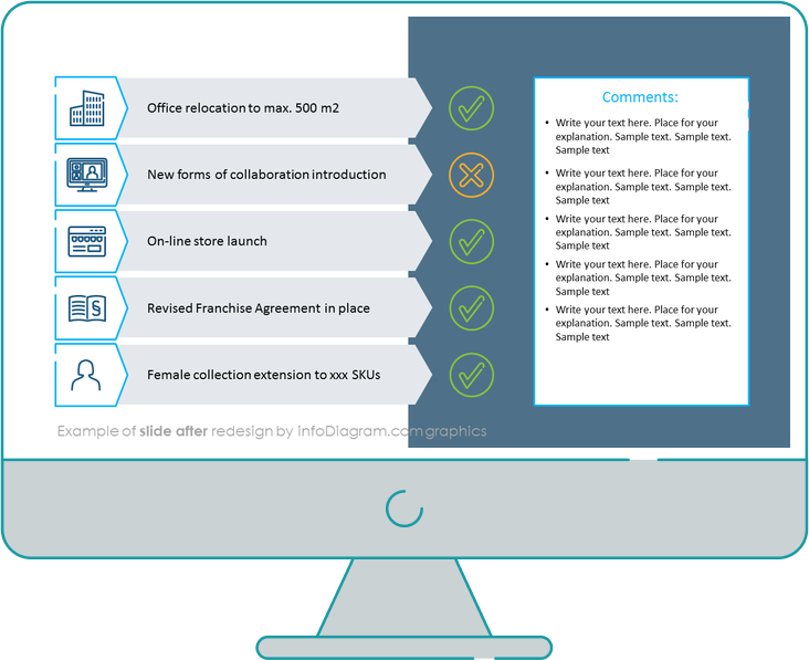 Modern Company Annual Report Template to Present Business Performance ...