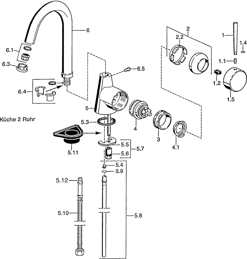 51012101 | Küchenarmatur | HANSADESIGNO | HANSA