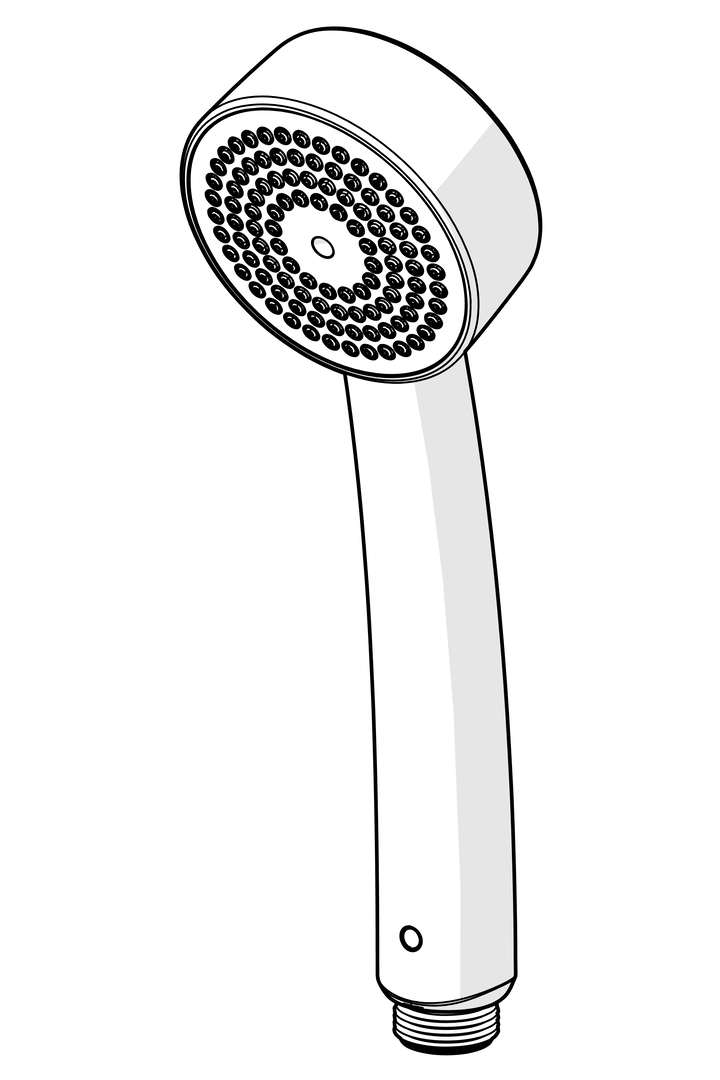 44611300 | Hand shower | HANSABASICJET | HANSA