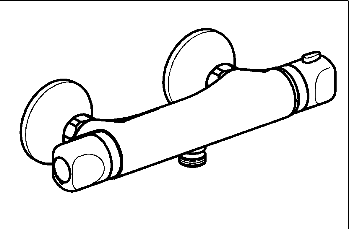 58150001 | Shower faucet | HANSAMICRA | HANSA