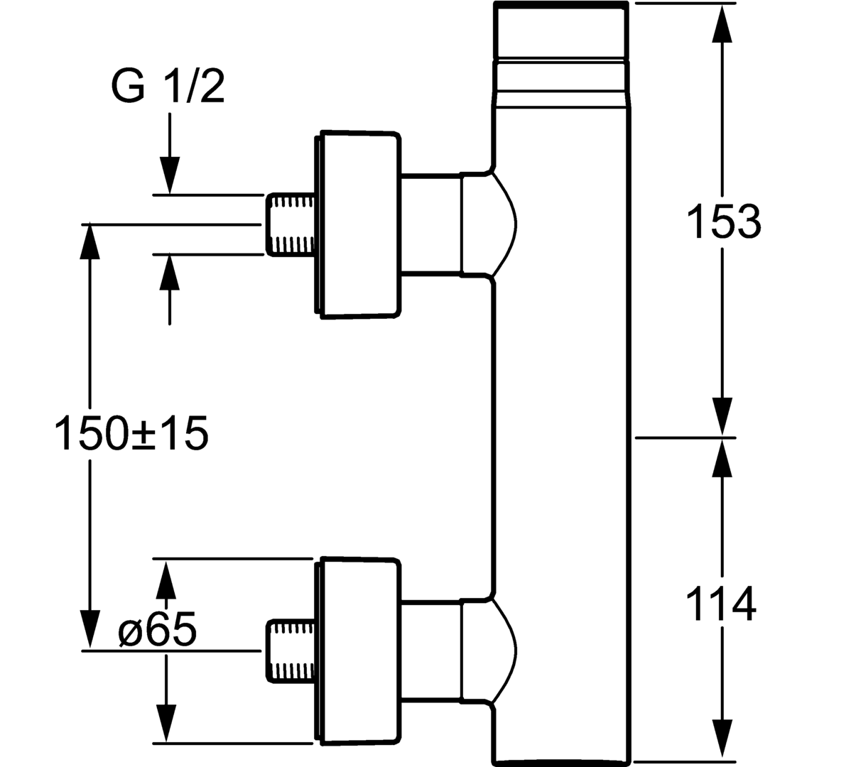 51860173 | Shower faucet | HANSADESIGNO | HANSA