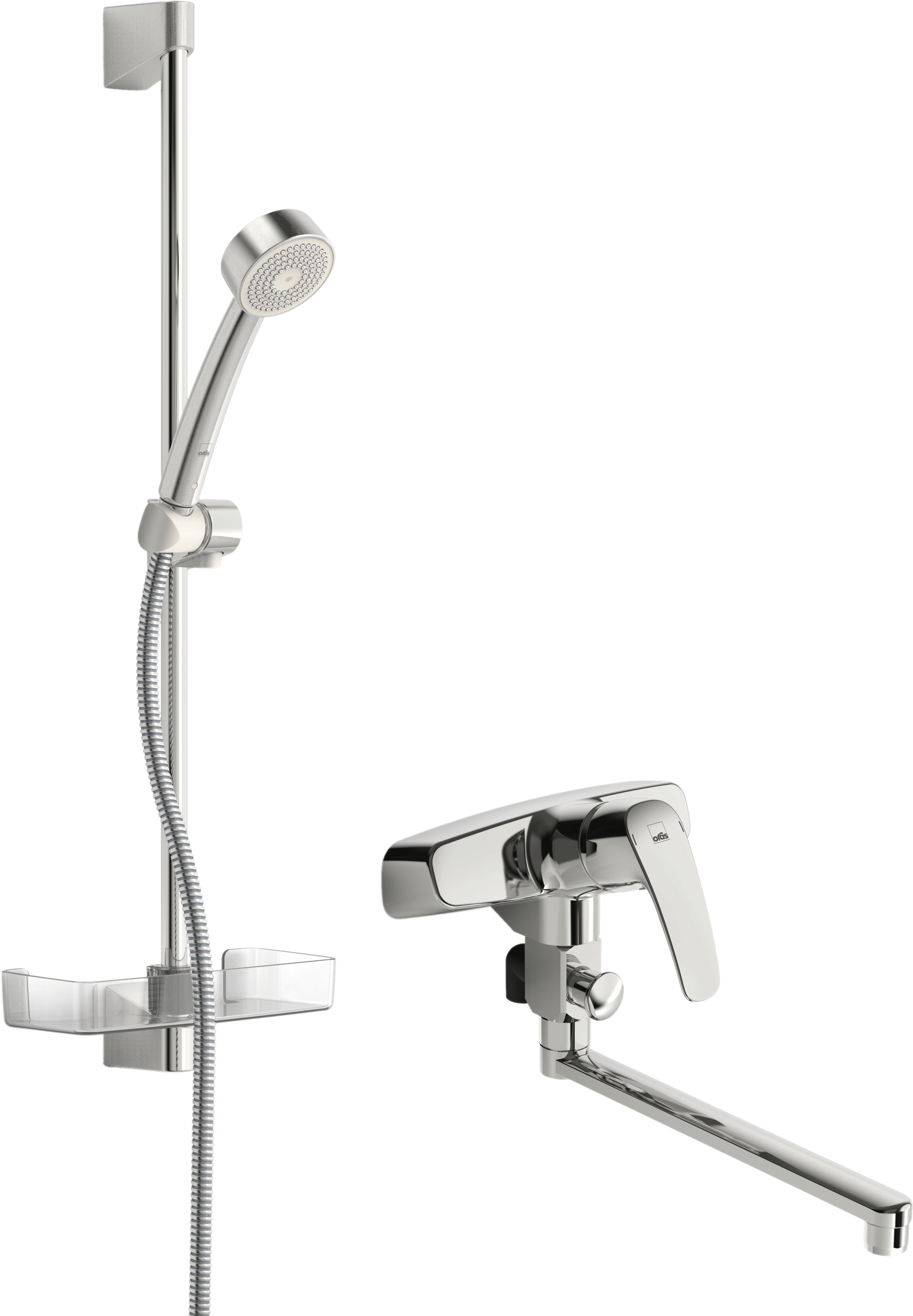 1066 | Shower faucet with shower set | Oras Safira | Oras