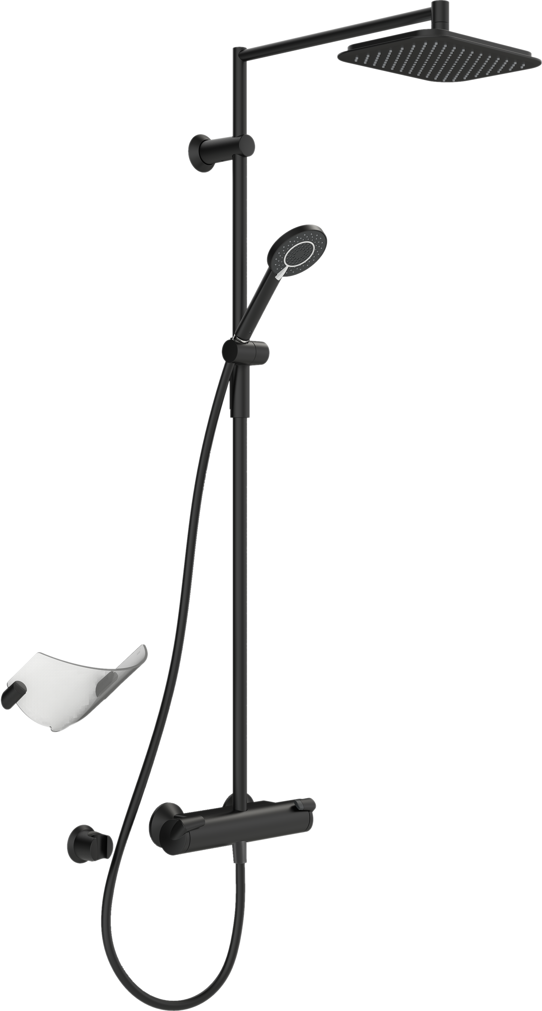 7192-33 | Dusjkran med rain shower | Oras Optima | Oras