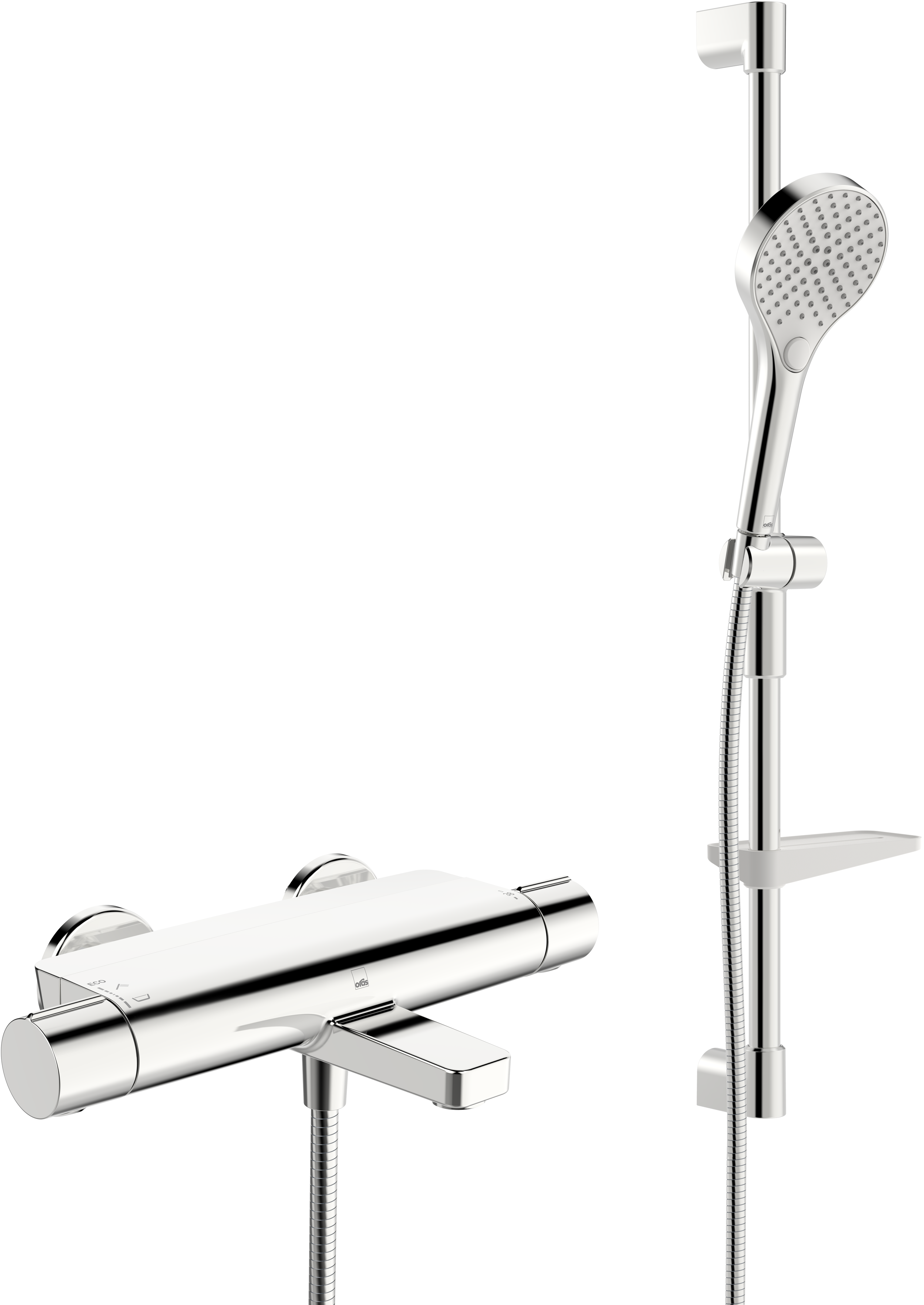7149NU | Bath and shower faucet with shower set | Oras Optima Style | Oras