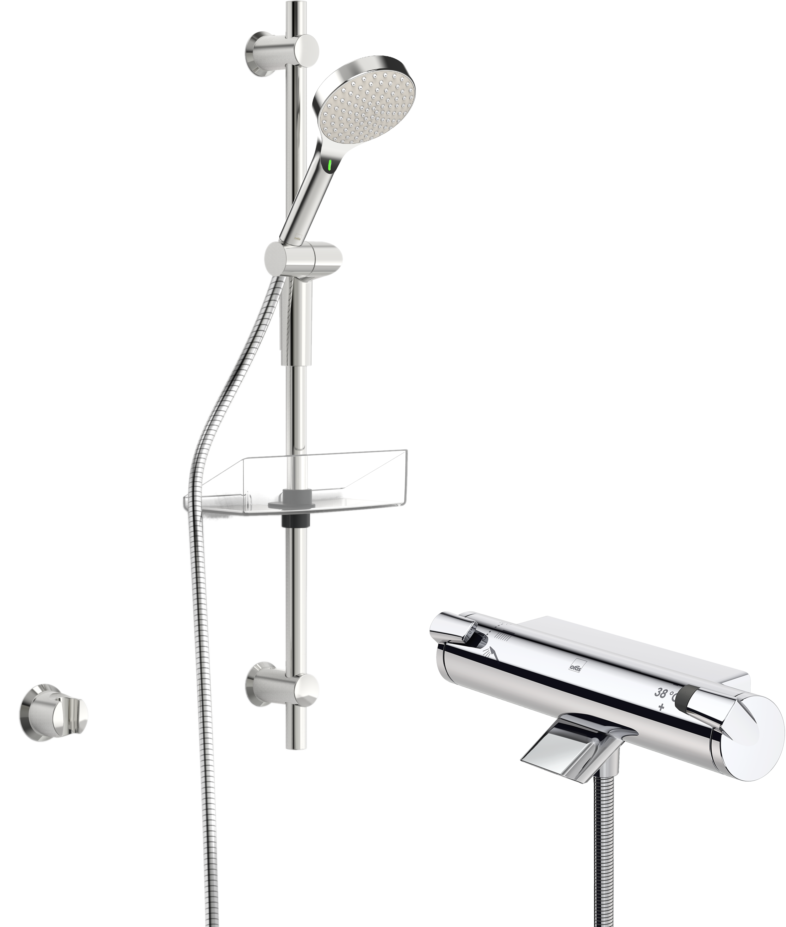 7104 | Bathroom faucet bundle | Oras Optima Digital | Oras