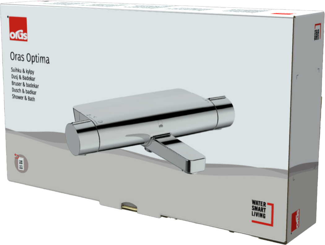 7155N | Bath and shower faucet, 40cc | Oras Optima Style | Oras