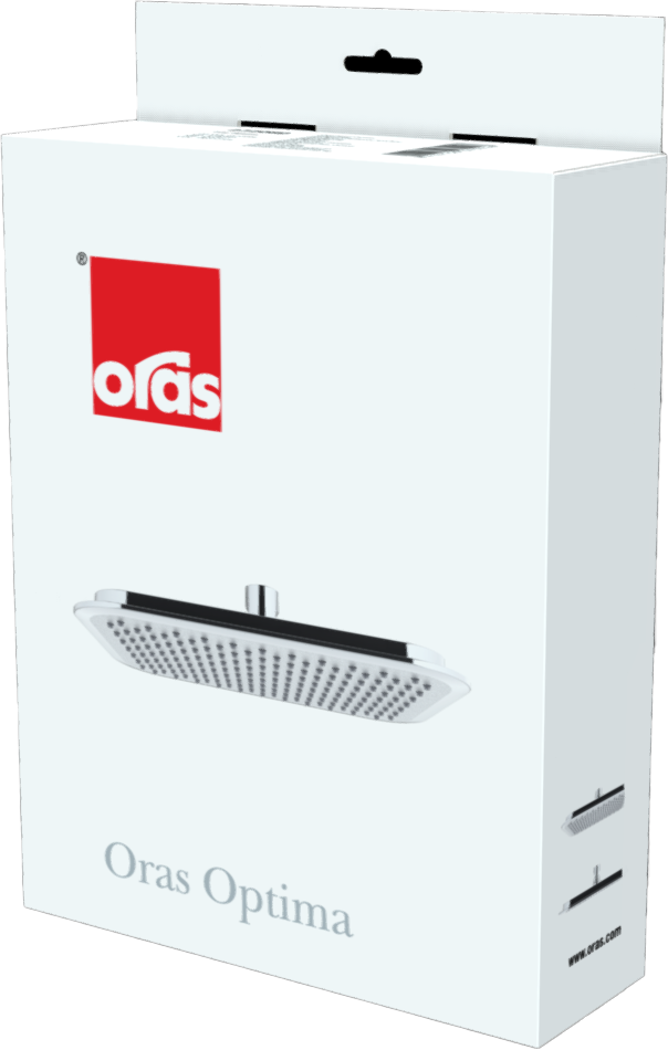 272080 | Overhead shower, 257 x 197 mm | Oras Optima | Oras